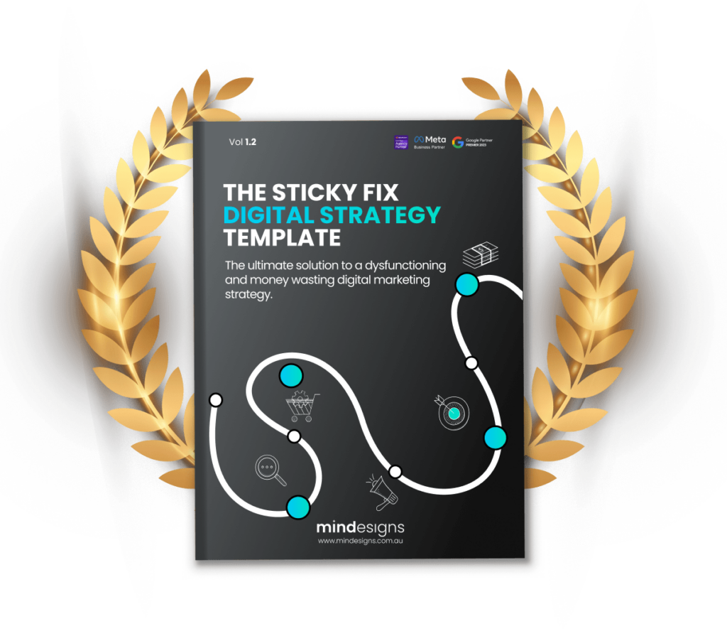 The Sticky Fix Digital Strategy Template 2024 - Mindesigns
